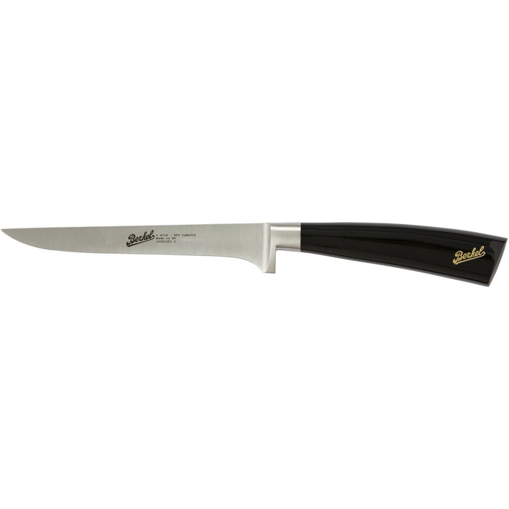 Boning knife with resin handle - ELEGANCE 16 BLACK - Berkel - with ...