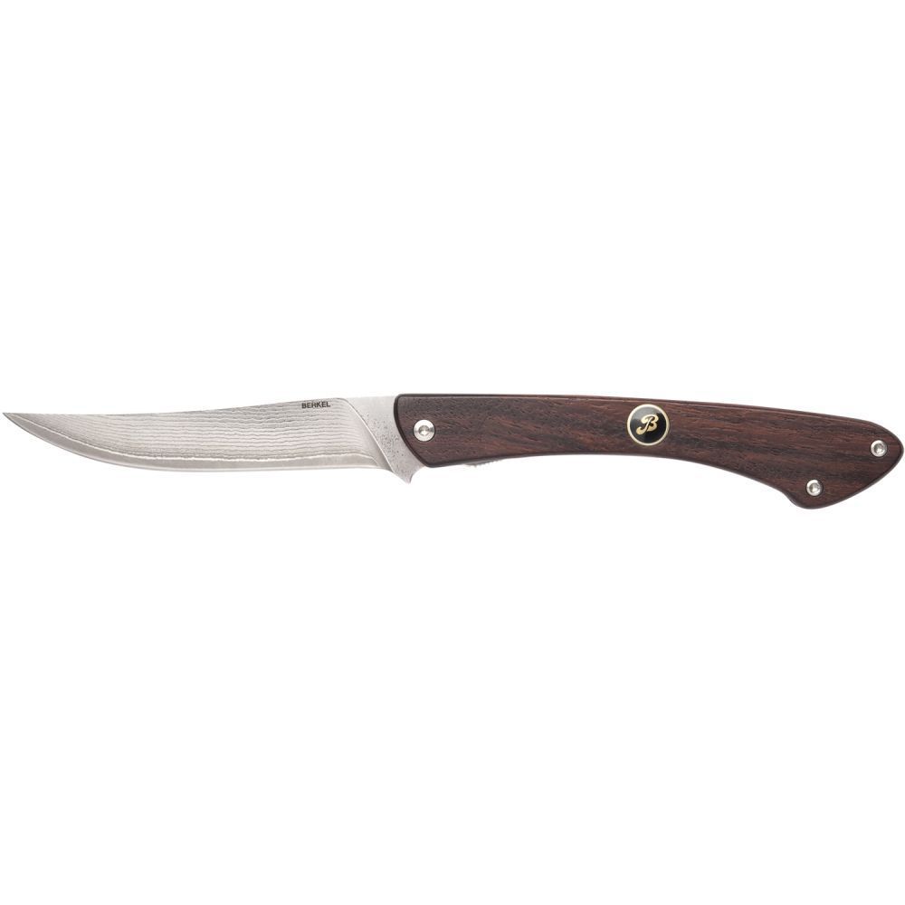 Kitchen knife with wooden handle - FOLDING ROSEWOOD - Berkel - with ...