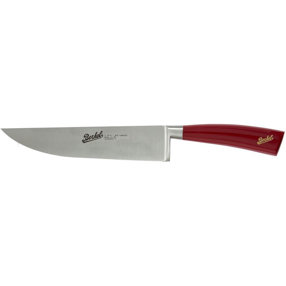 Chef's knife with resin handle - ELEGANCE 20 RED - Berkel - with ...