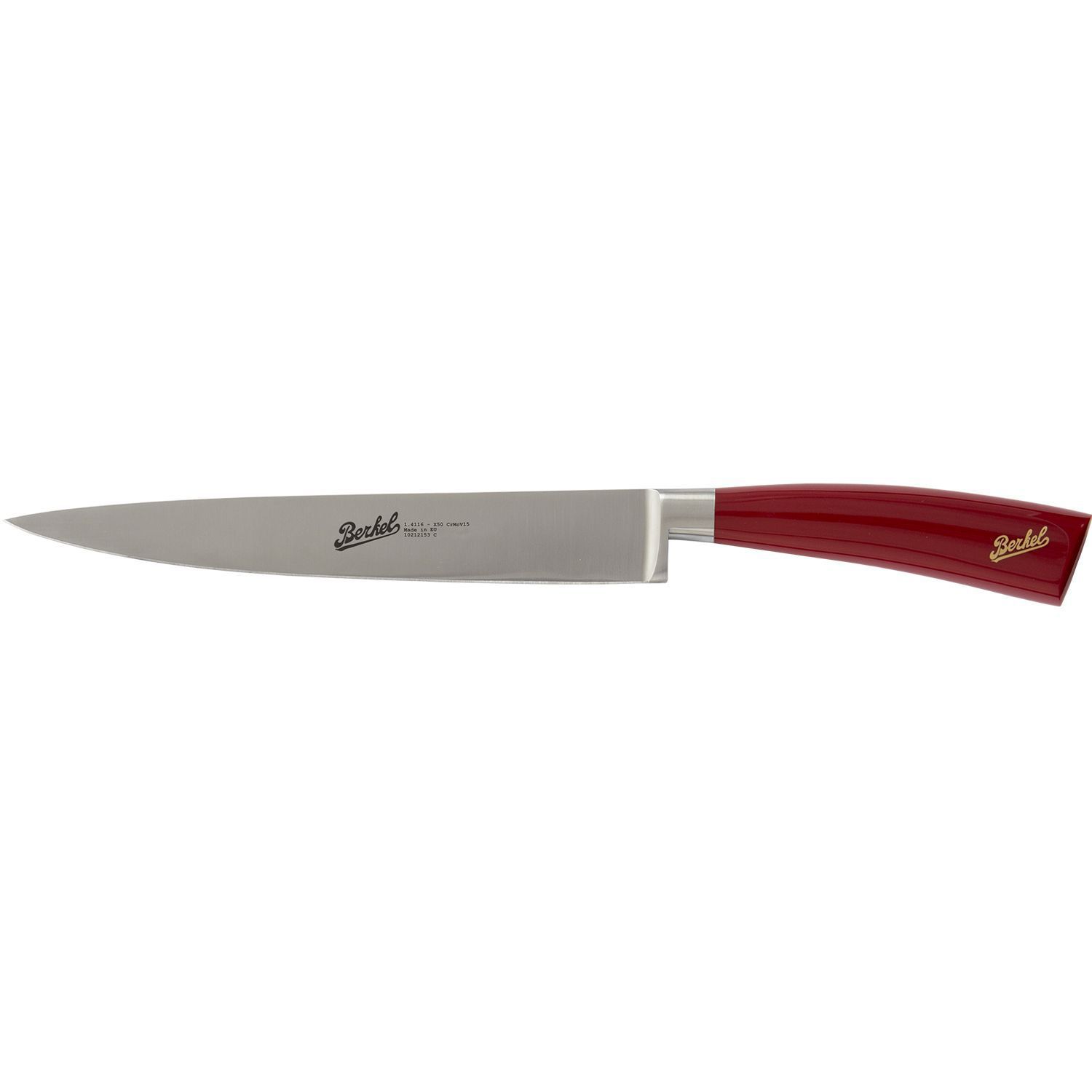 Carving knife with resin handle - ELEGANCE 21 RED - Berkel - with ...