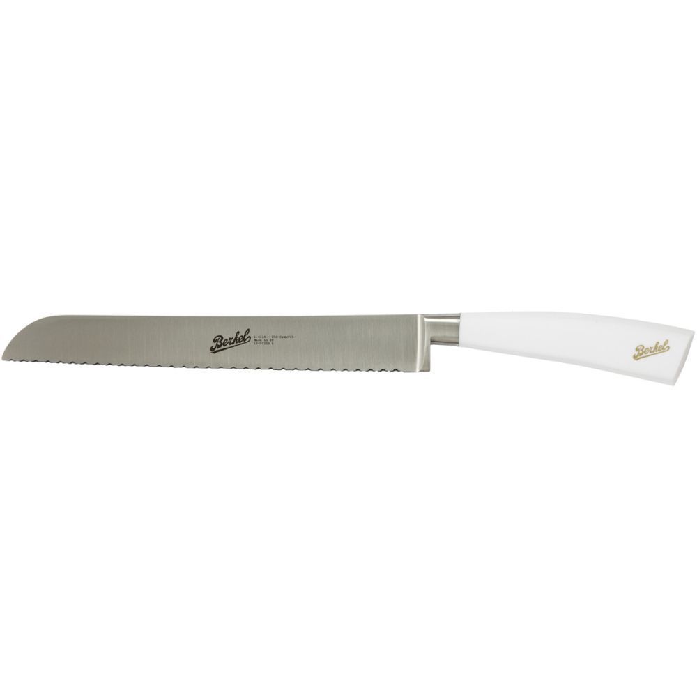 Bread knife with resin handle - ELEGANCE 22 WHITE - Berkel - with ...