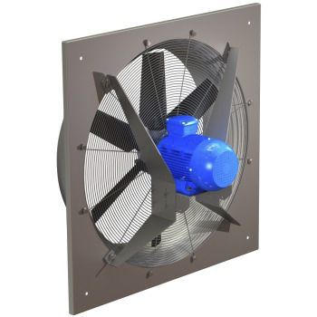 Helical fan - DA - AREM - wall-mounted / industrial / for commercial ...