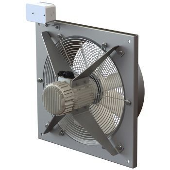 Helical fan - DA EC - AREM - wall-mount / industrial / indoor