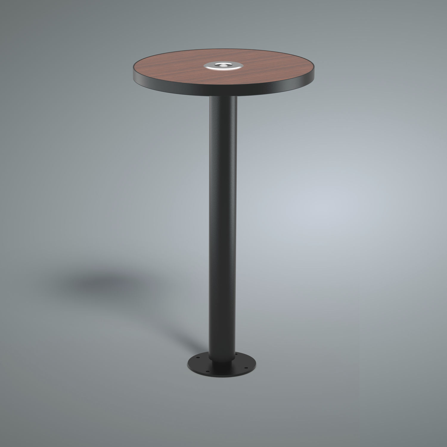Contemporary high bar table - MESA - Sarragala - painted metal ...