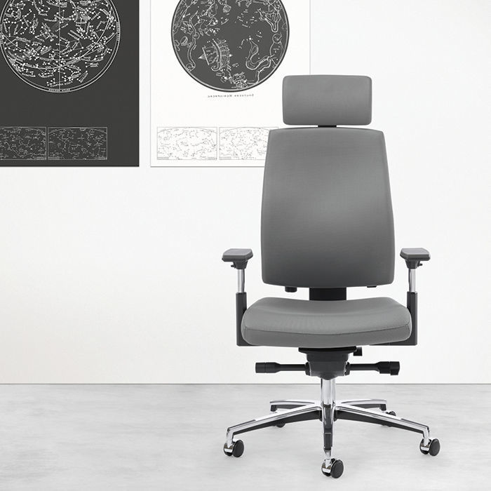 Contemporary office chair - ALBATROSS 24H - Gierre Sedute - indoor ...
