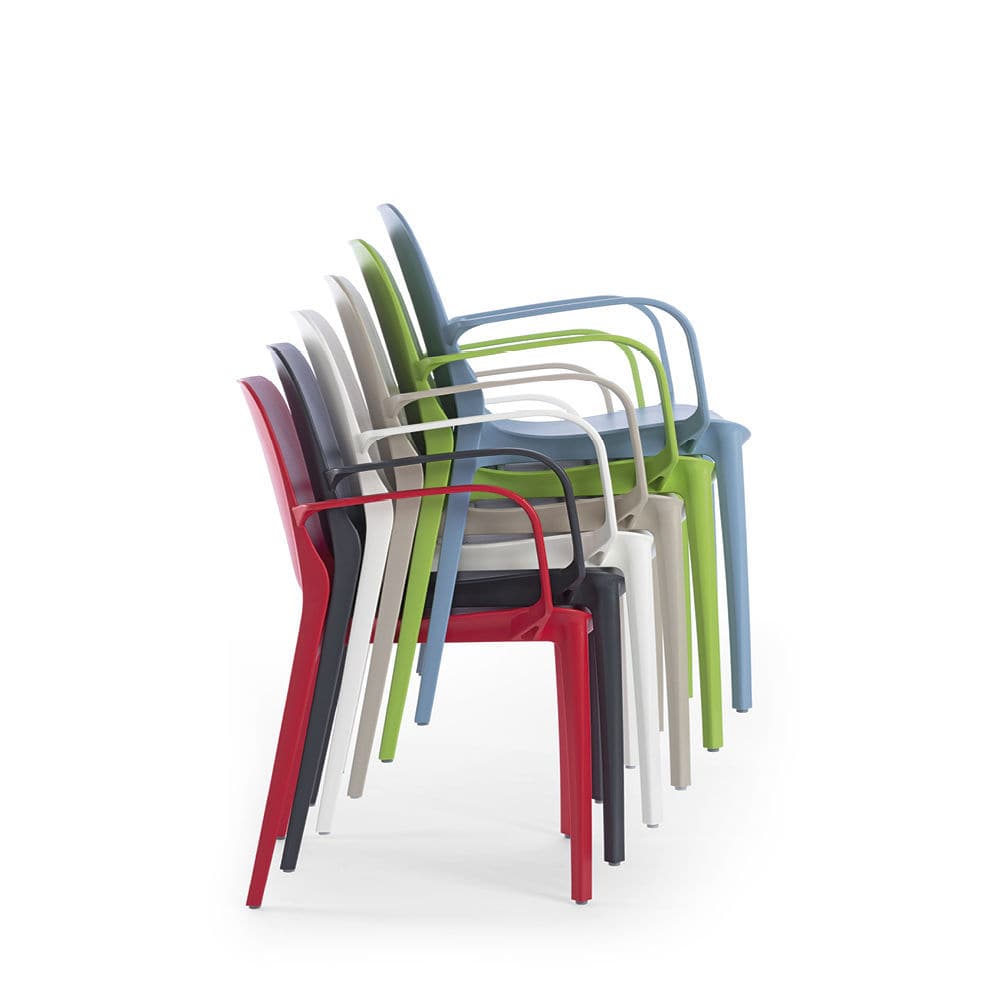 Contemporary chair - LEXAN - Gierre Sedute - indoor / plastic / plastic ...