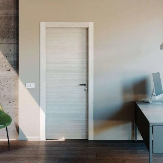 Interior door - REVER PLUS - Braga S.p.A. - walnut / two-way / classic