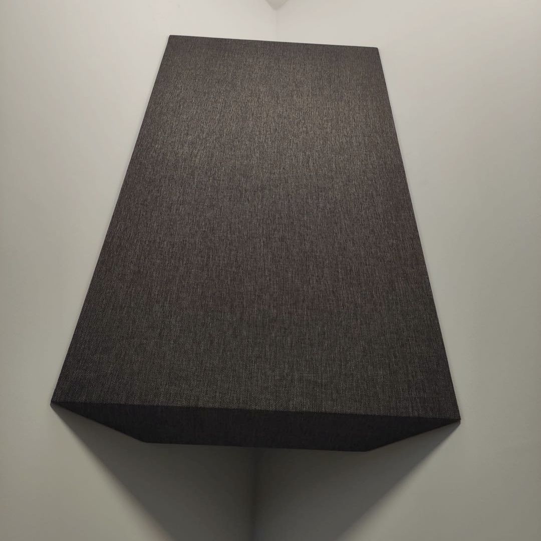 Wall sound-absorbing panel - TRAPZ - Oudimmo Acoustic Design - fabric ...