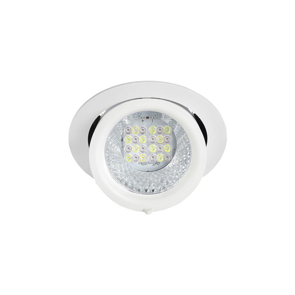 Plant downlight - FB 2401 - Ambralight - recessed ceiling / built-in / LED