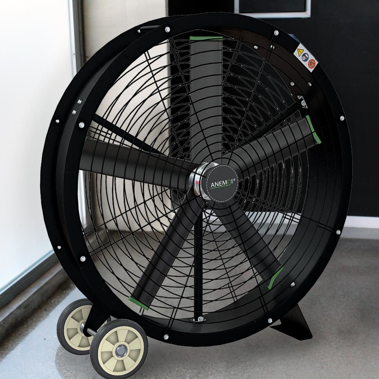 Mobile fan - AIRWAGON - Anemoi Fans - commercial / residential / indoor