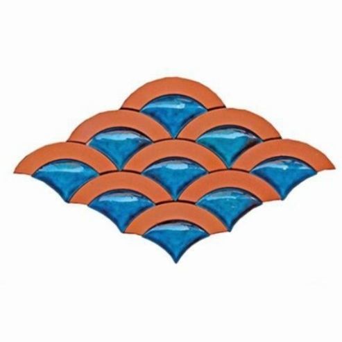 Handmade mosaic tile - MF-DROP 409 - Mf Art Ceramic - ceramic ...