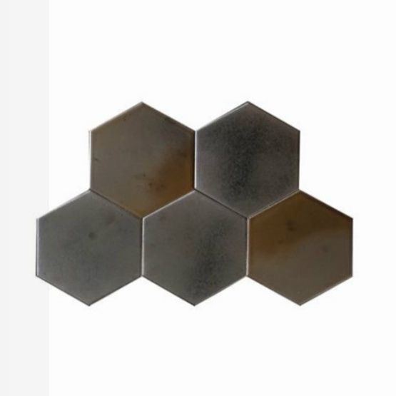 Handmade mosaic tile - MF-18 HEXAGON - Mf Art Ceramic - ceramic ...