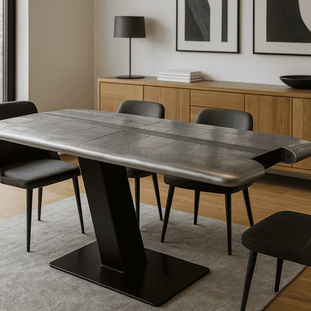 Aviation conference table - BOARDING - Skypak - original / stainless ...