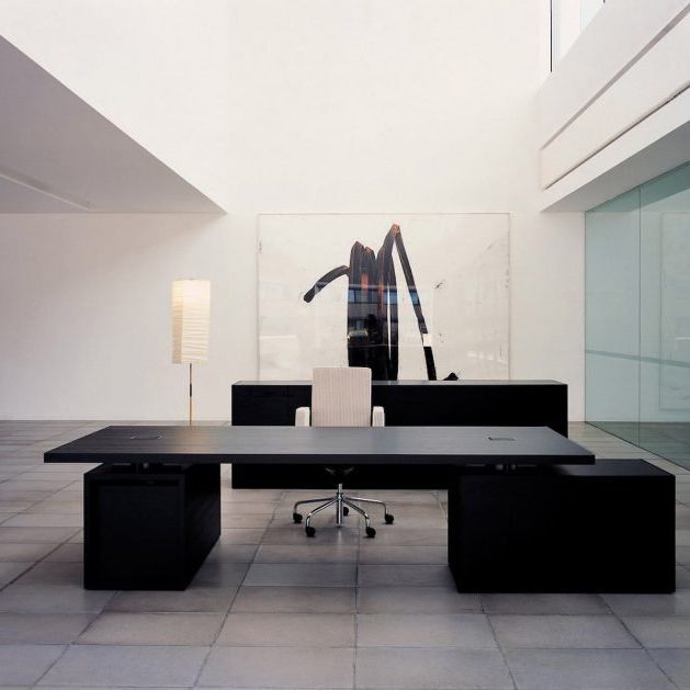 Executive desk - NORMAL - BULO - contemporary / wooden / laminate