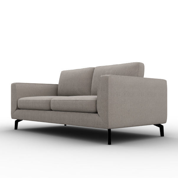 Modular sofa - carre' - calligaris - contemporary / fabric / leather