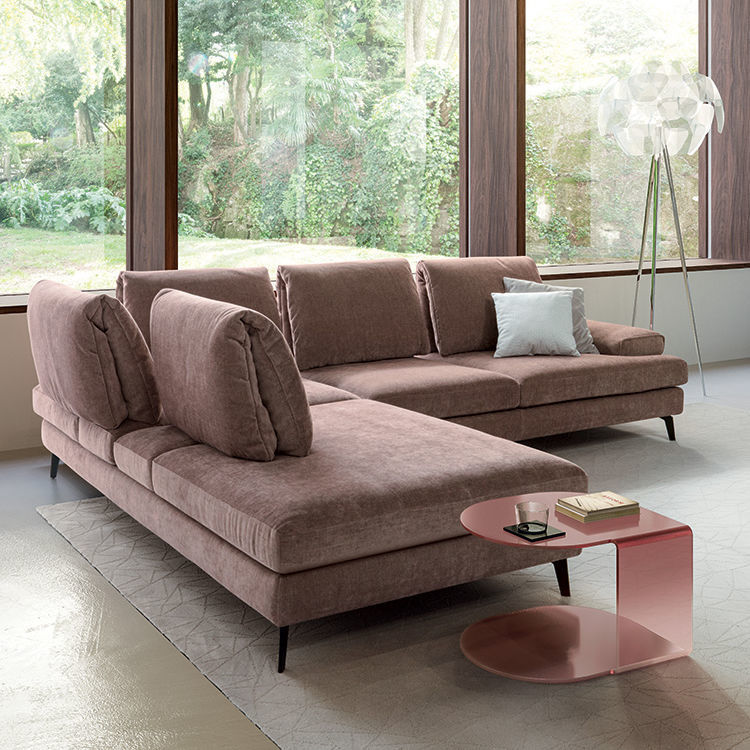 Modular sofa - landa - calligaris - corner / contemporary / fabric