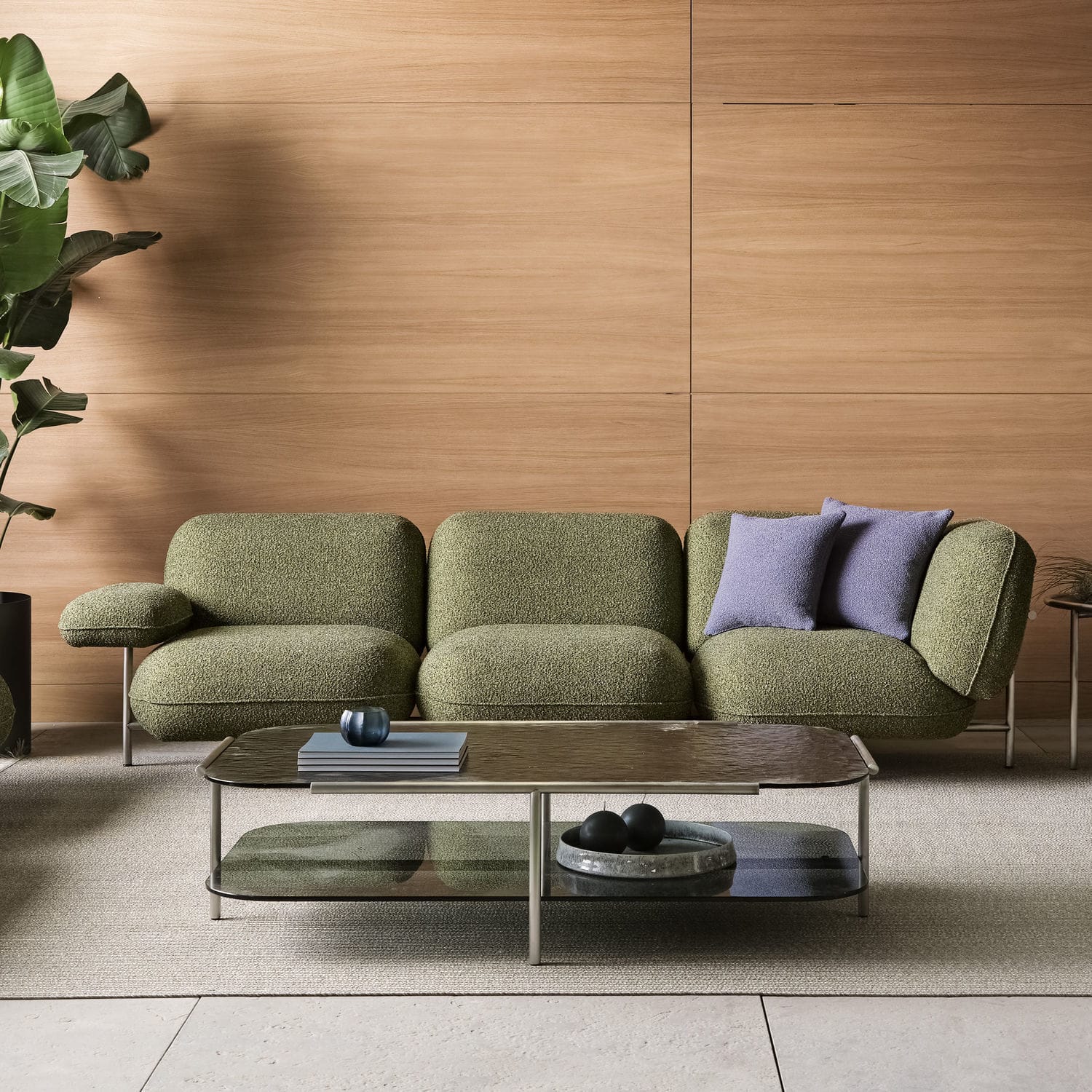 Modular sofa - CLOUD - CANTORI - contemporary / outdoor / fabric