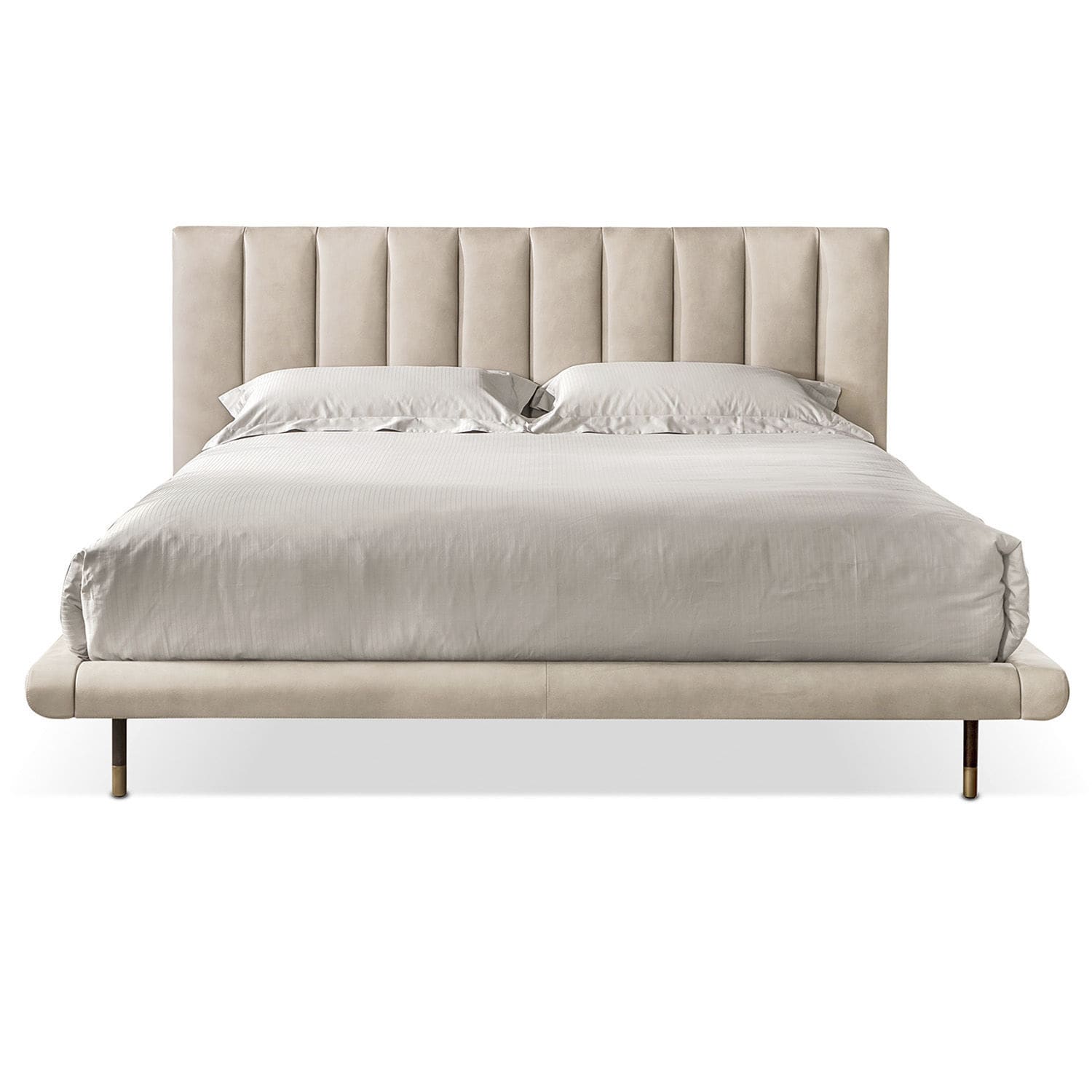 Double bed - MIRAGE EASY - CANTORI - contemporary / upholstered / with ...