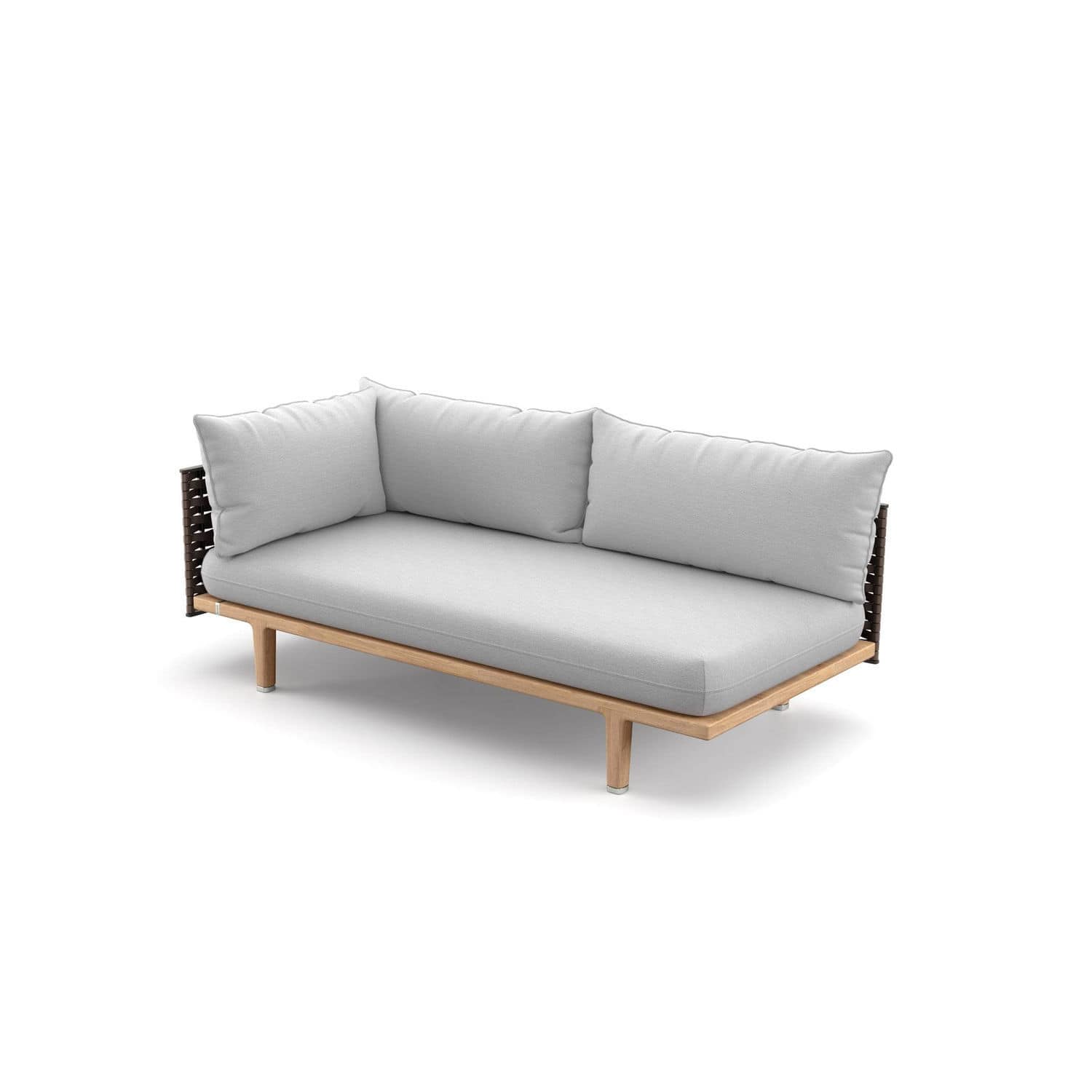 Modular sofa - SEALINE BDJ - DEDON GmbH - outdoor / gray / white