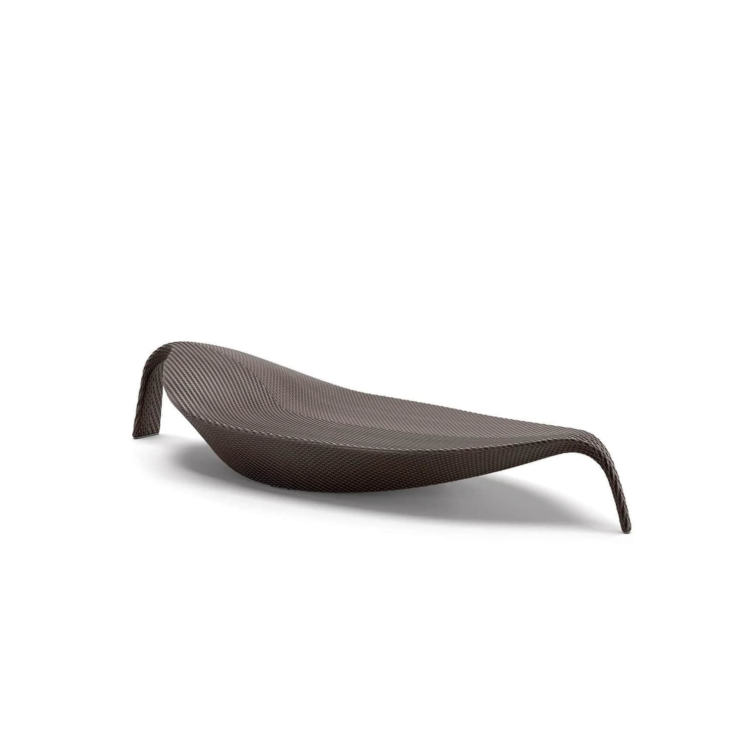 Contemporary sun lounger - LEAF - DEDON GmbH - synthetic fiber ...