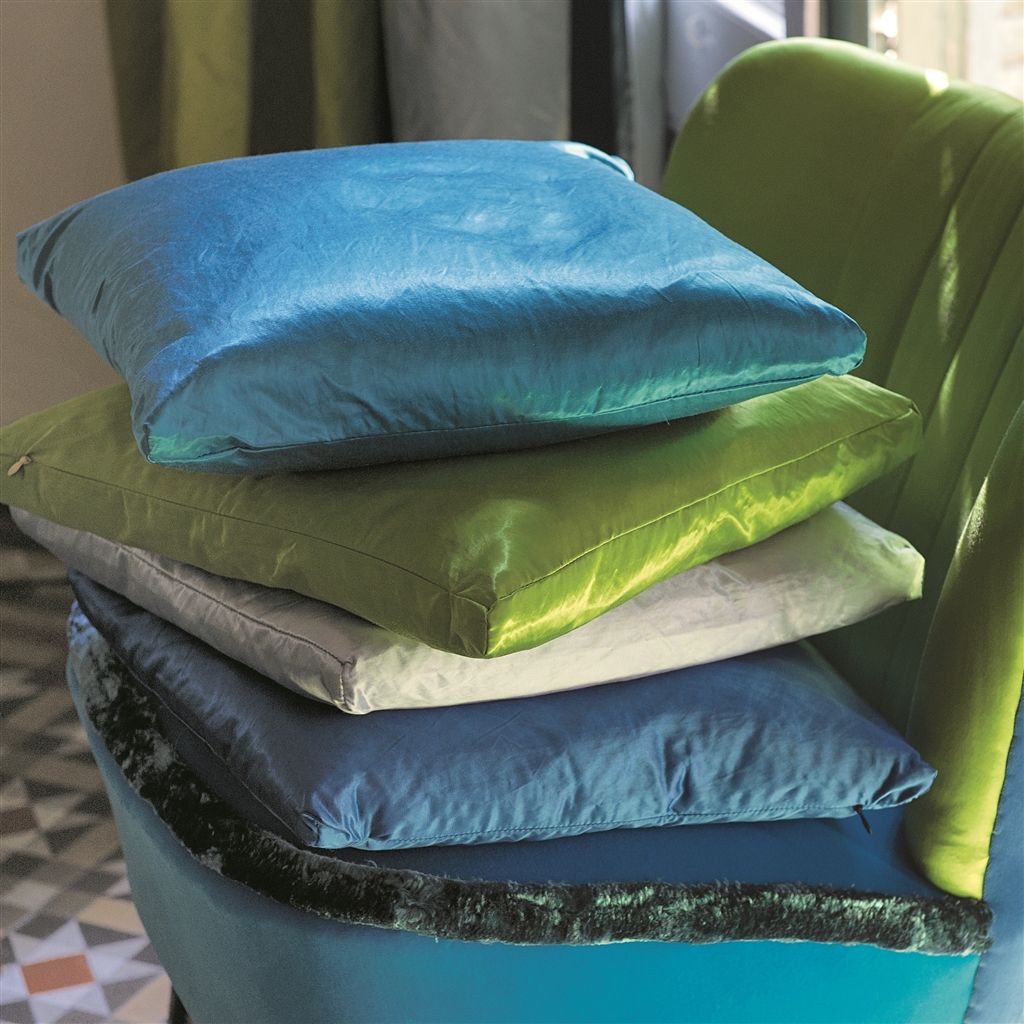 Upholstery fabric - ARIETTA - DESIGNERS GUILD - for curtain / plain / silk