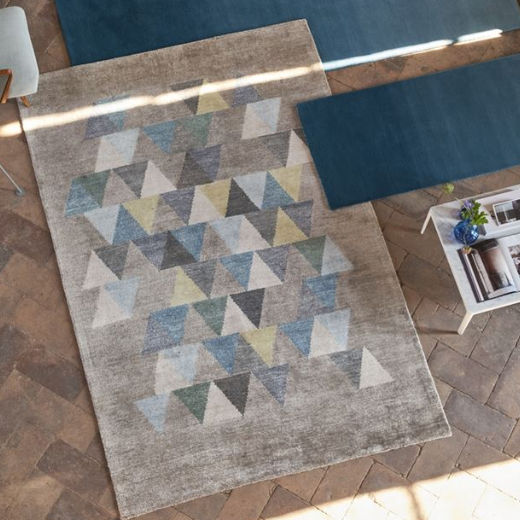 Contemporary rug - DORSODURO CELADON - DESIGNERS GUILD - geometric ...