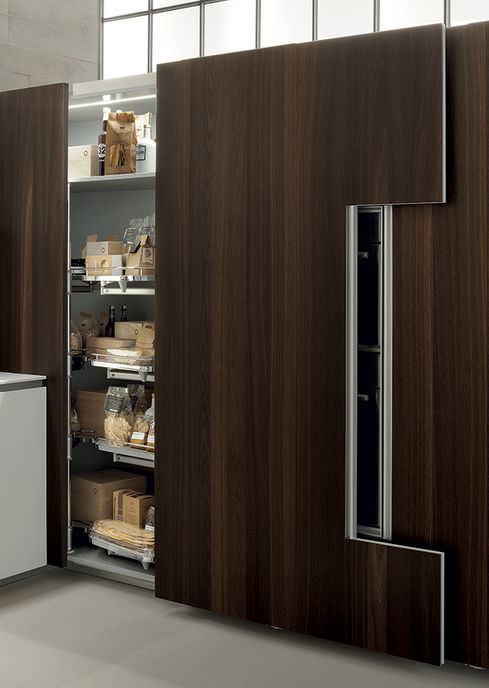 Contemporary storage cabinet for kitchen - ERNESTOMEDA - wooden