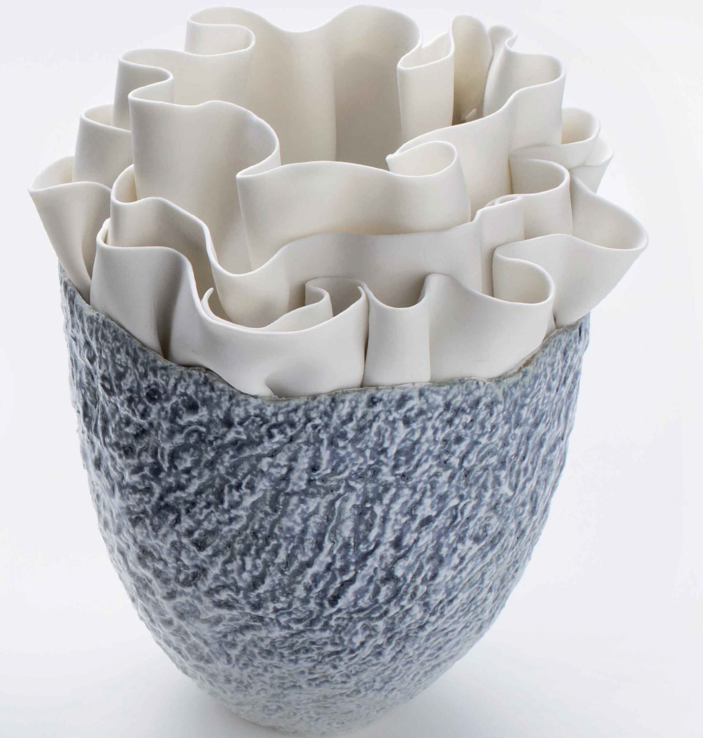 Contemporary vase - AVP series - FOS CERAMICHE - porcelain / handmade