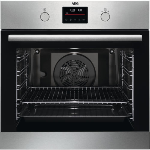 Electric oven - 6000 BPS355061M - AEG - steam / built-in / single