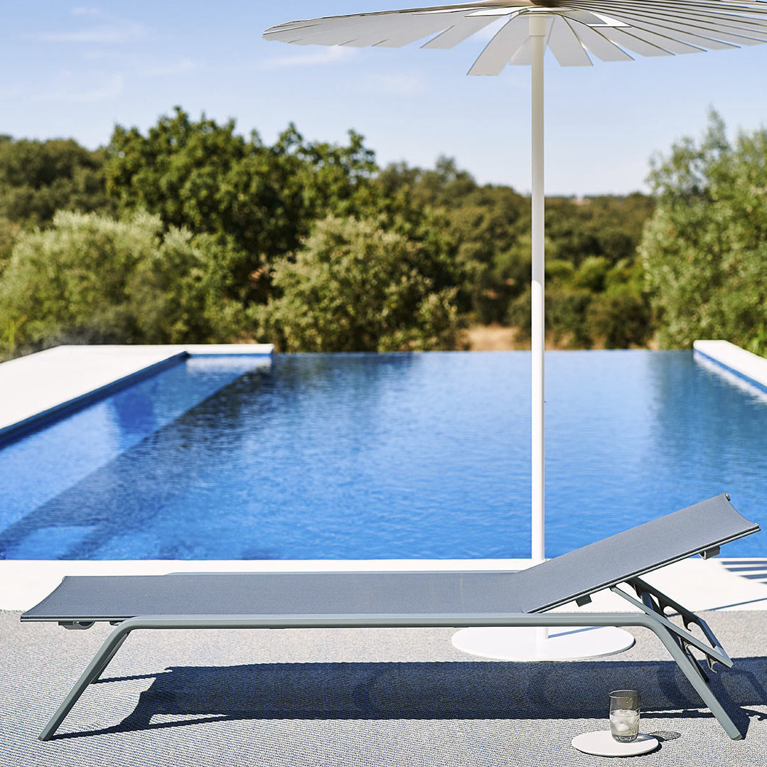 Contemporary sun lounger - Stack - GANDIA BLASCO - Batyline® / water ...