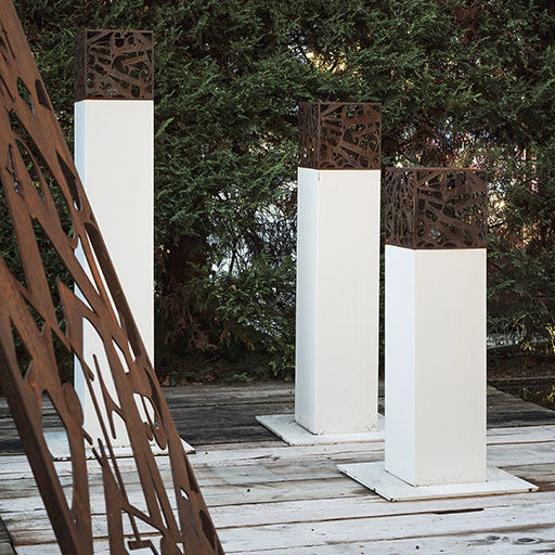 Design lantern - EAST POINT - VILLEVENETE BY GATTI - painted steel ...