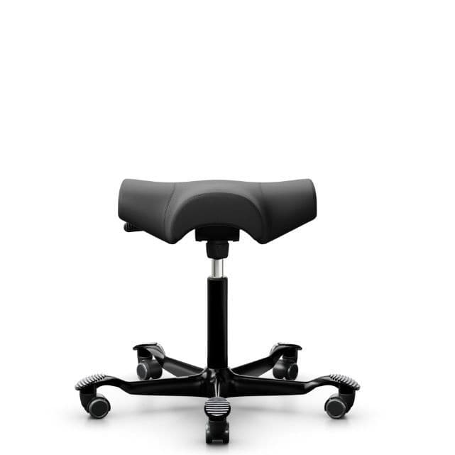 Fabric task stool - CAPISCO 8105 - HÅG - upholstered / adjustable / on ...