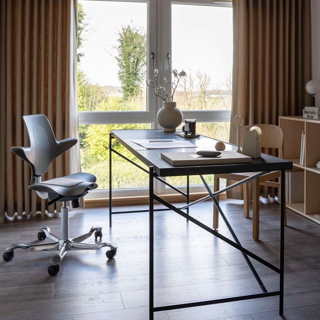 Metal task chair - CAPISCO PULS 8010 - HÅG - plastic / on casters ...