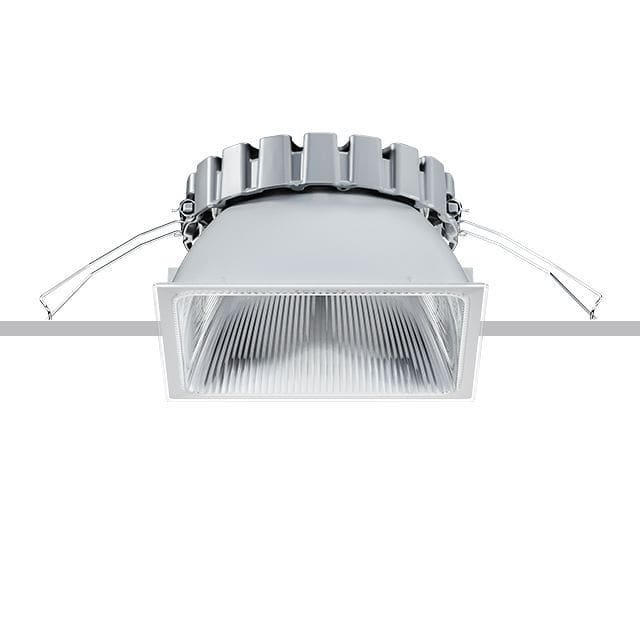 Recessed downlight - EASY SPACE - iGuzzini - LED / square / rectangular
