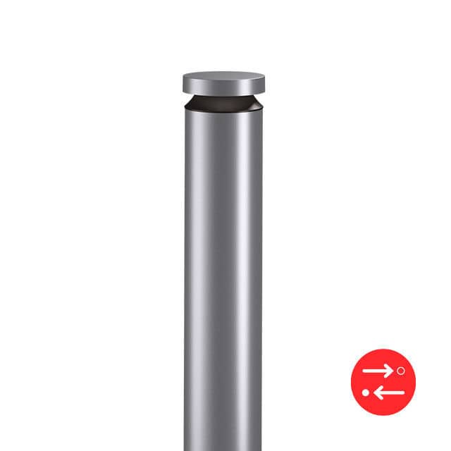 Garden bollard light - IWAY RETROFIT KIT - iGuzzini - urban / contemporary / stainless steel