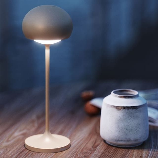 Table lamp - CLAN MINI - iGuzzini - aluminum / contemporary / wireless