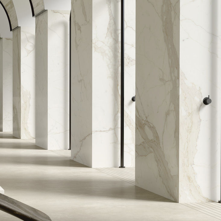 Indoor tile - MARBLE ACTIVE - IRIS CERAMICA - outdoor / living room ...