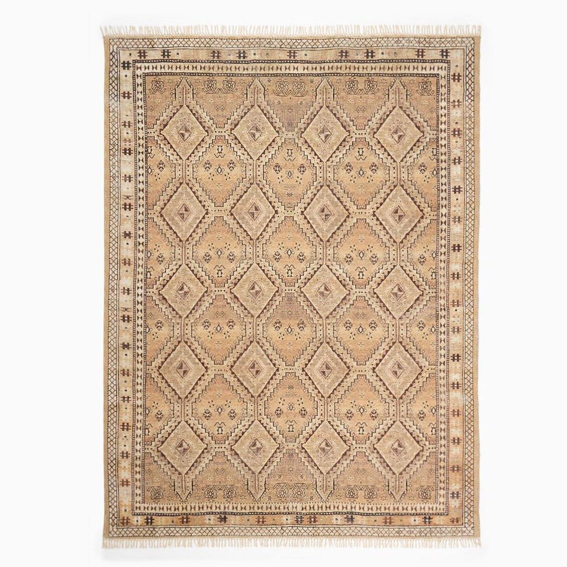 Contemporary rug - Delia Reversible - West Elm - patterned / polyester ...