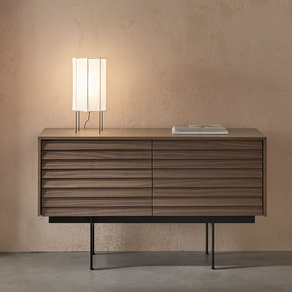 Sideboard with long legs - SUSSEX - punt mobles - wall-mounted ...