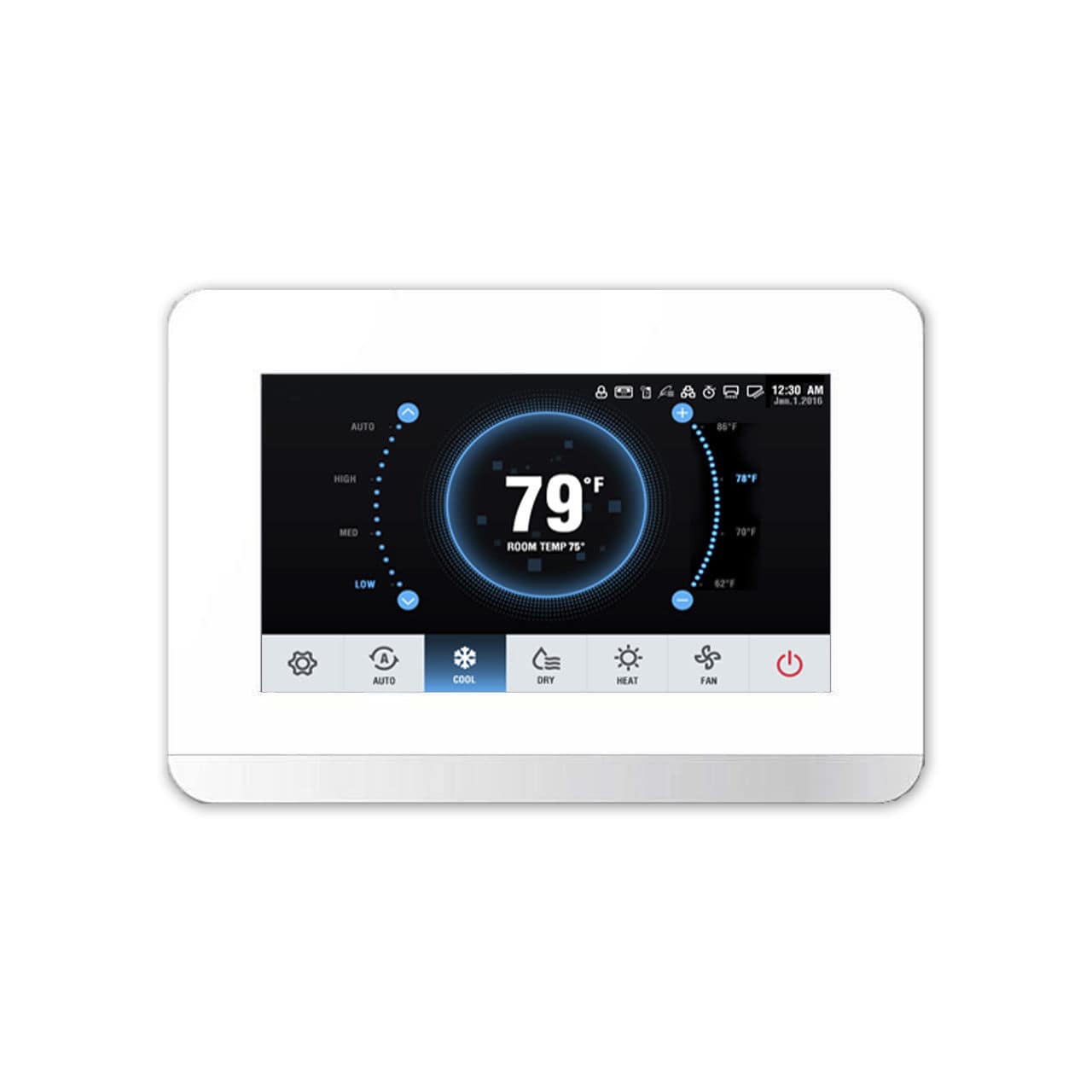 Ventilation system touch screen - 40VM900005 - CARRIER commercial - for ...