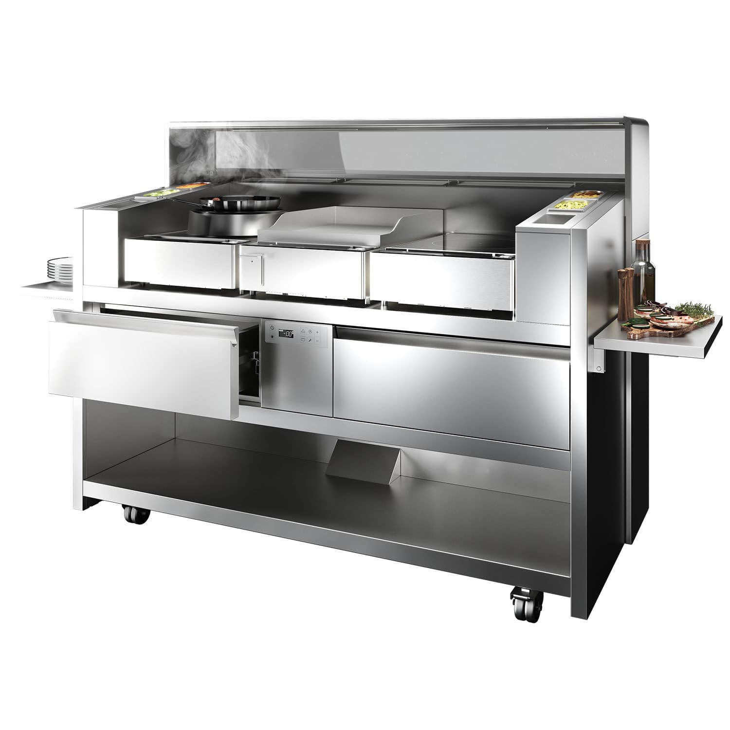 Mobile counter - LiberoPro E2VVDDBRZA (f) - Electrolux Professional ...