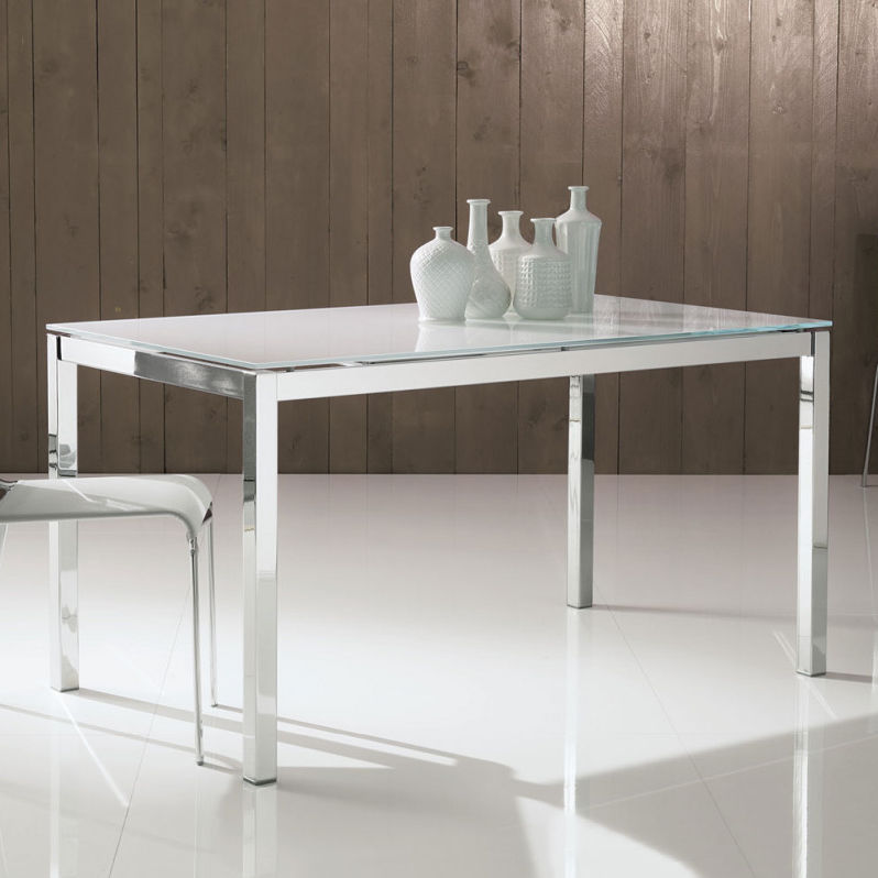 Contemporary table - MAGO - BONTEMPI CASA - lacquered metal / laminate ...