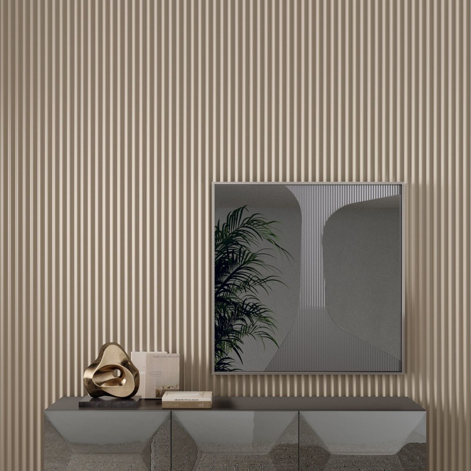 Wall-mounted mirror - IMPERO - BONTEMPI CASA - commercial ...