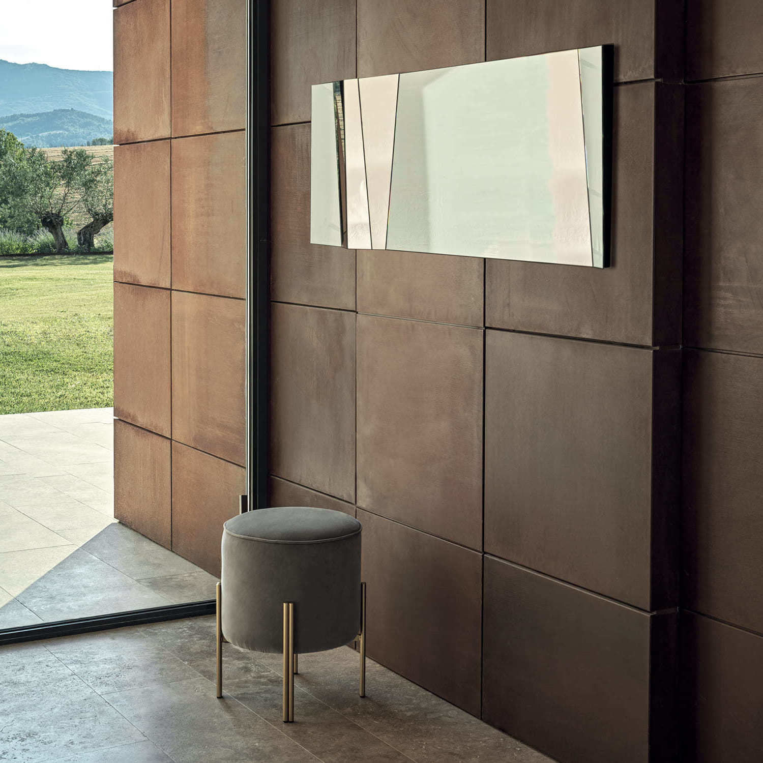 Wall-mounted mirror - ILLUSION - BONTEMPI CASA - commercial / not ...