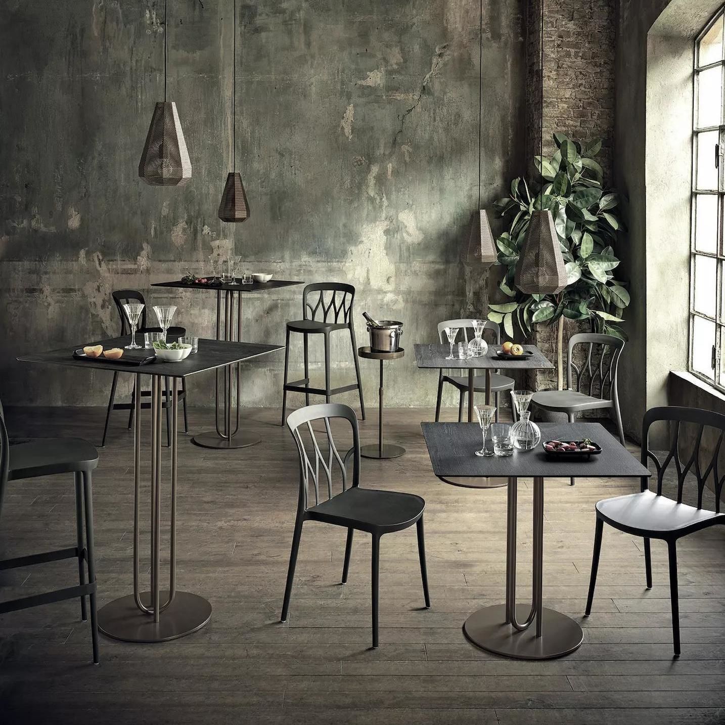 ABS table base - RAIL ALTO - BONTEMPI CASA - aluminium / stainless ...