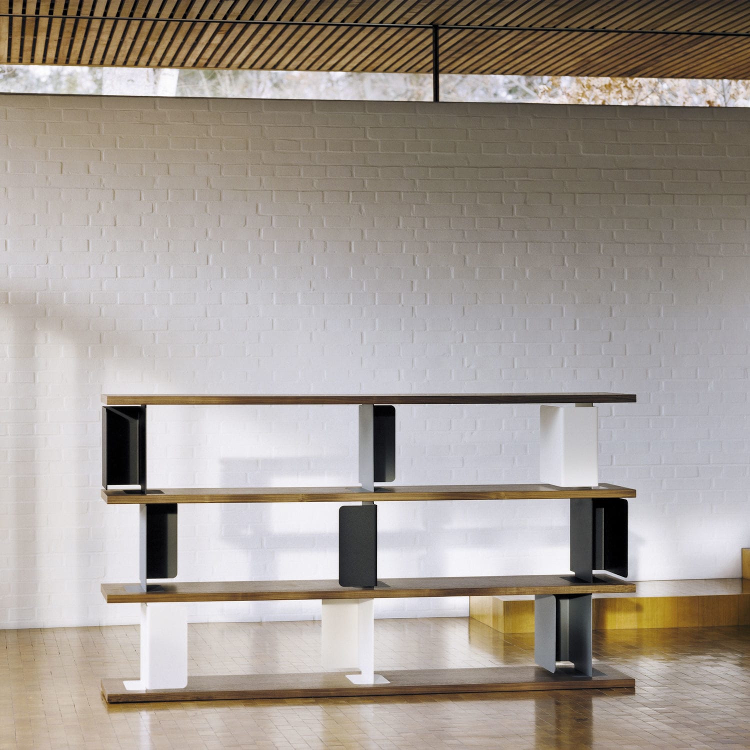 Room divider shelf - Paris - CLASSICON - contemporary / MDF / sheet steel