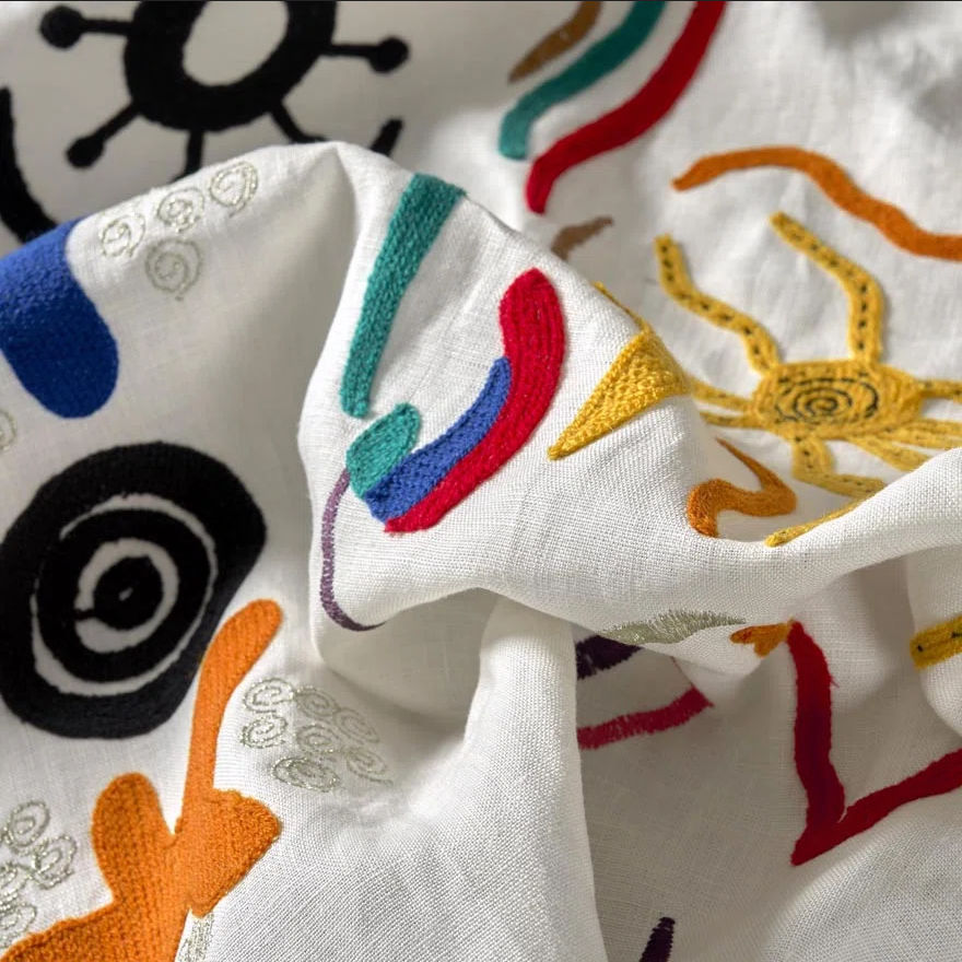 Upholstery fabric - MIRAKLE - PIERRE FREY tissus - patterned / linen ...