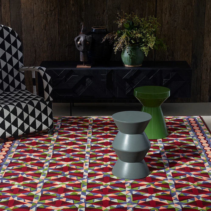 Contemporary rug - ONDO - PIERRE FREY tissus - geometric / natural ...