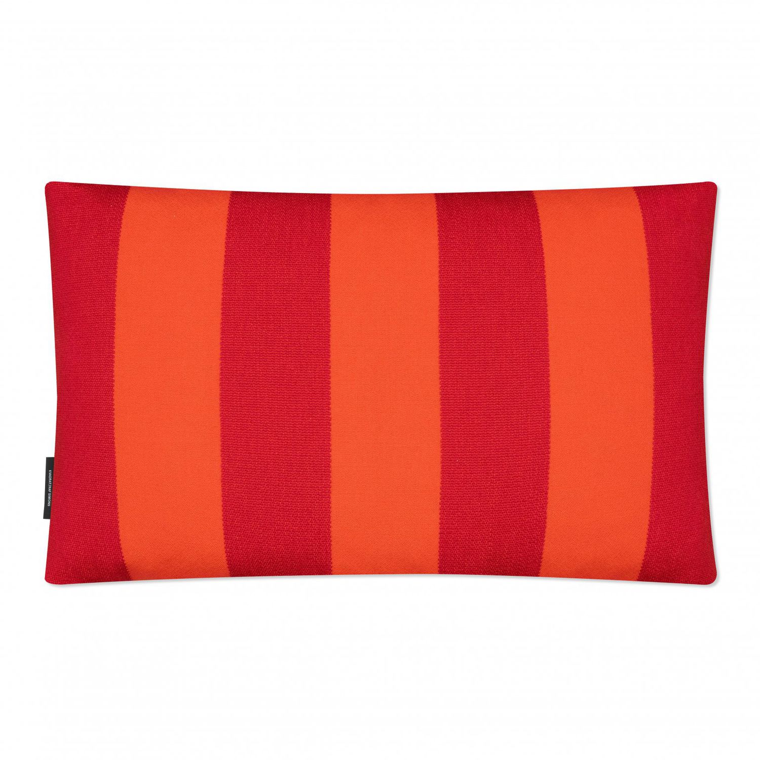 Rectangular cushion - REFLEX - KVADRAT - patterned / wool / gray