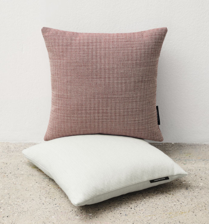 Square cushion - FUSE - KVADRAT - plain / home / cotton